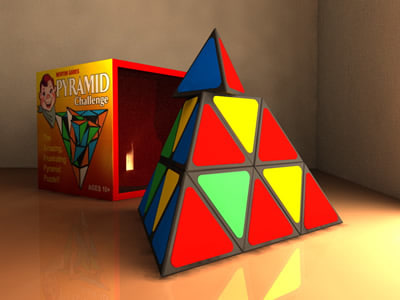 pyramid 3d model