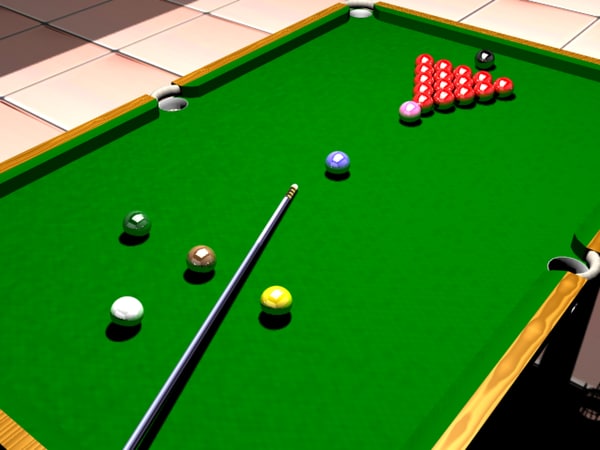 snooker 3d max