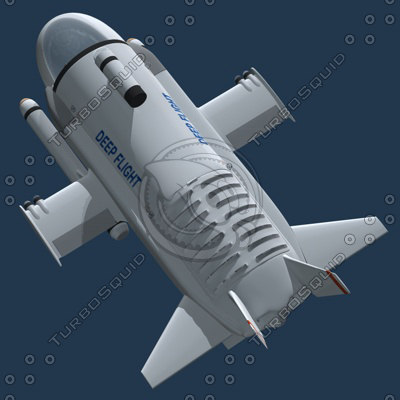 3ds experimental submarine deepflight