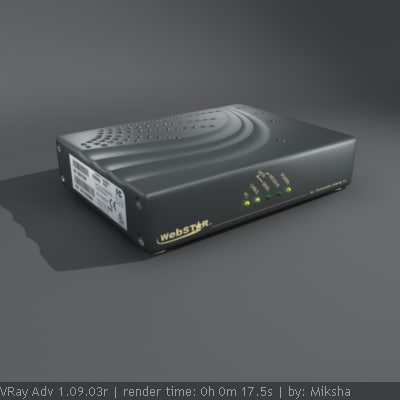 modelo 3d modem.max - TurboSquid 310595