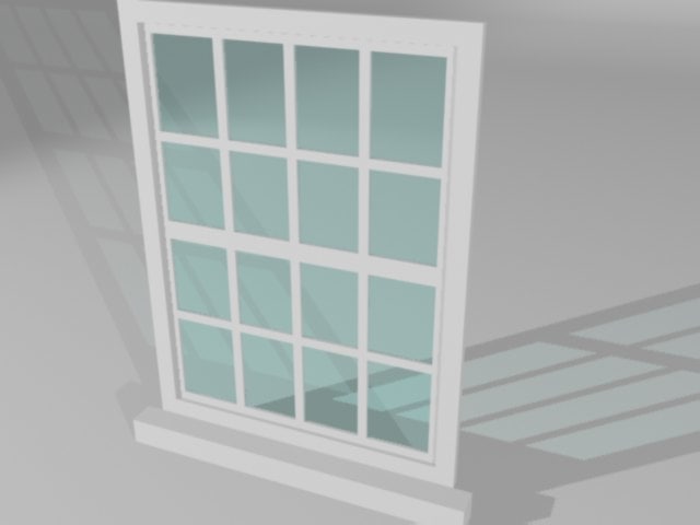 residential window 3d max
