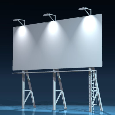 maya billboard advertising