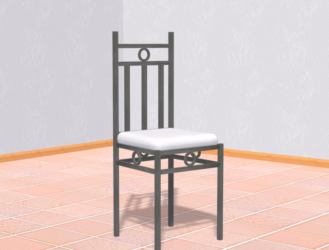 maya iron chair