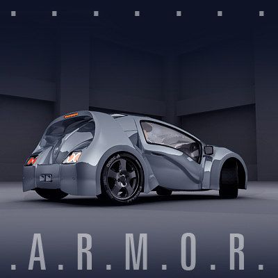 toyota rsc concept car 3d model