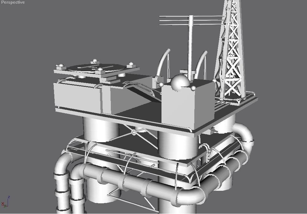 livre equipamento de petróleo de alto detalhe Modelo 3D - TurboSquid 311955