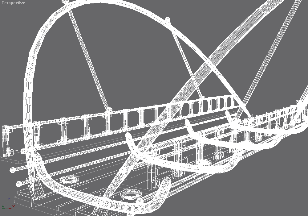 3ds max modern bridge