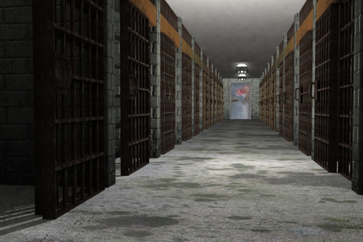 3d model jail cells