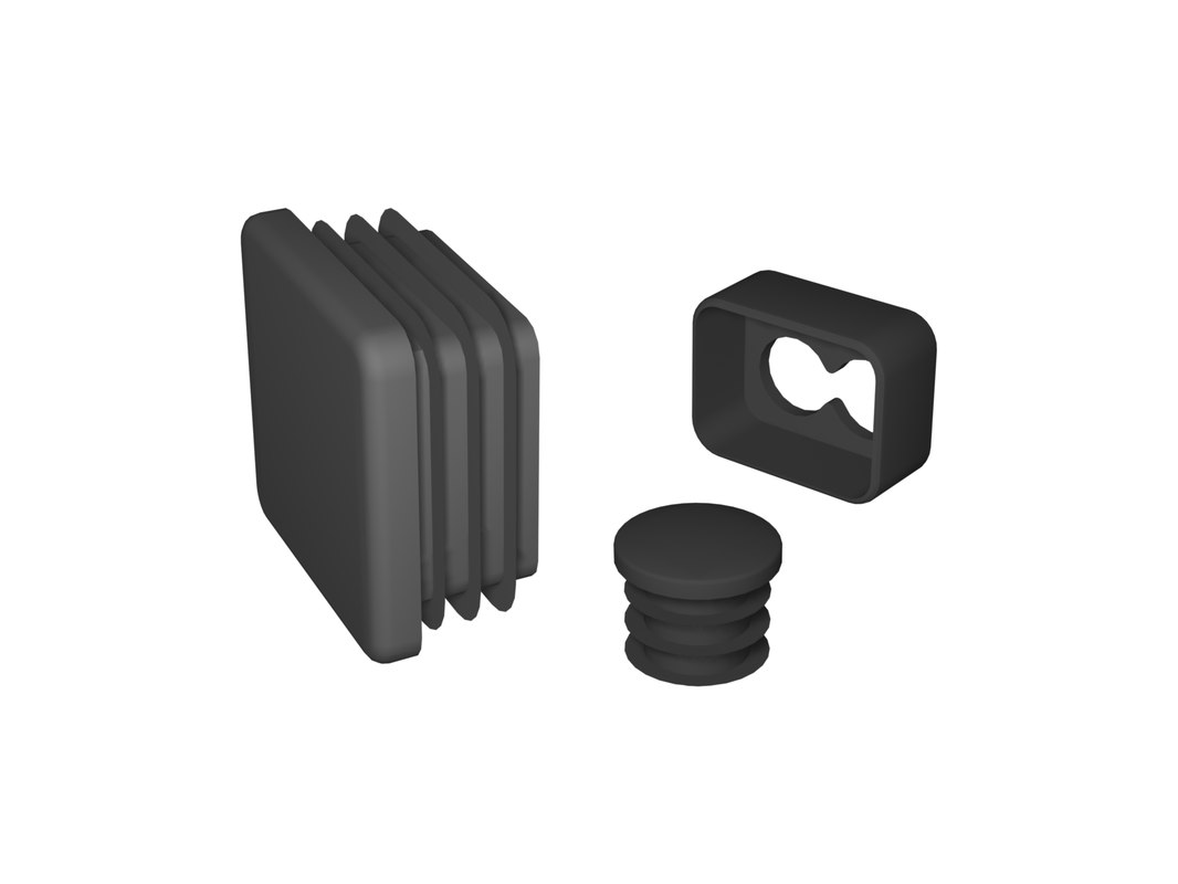 end caps 3d model