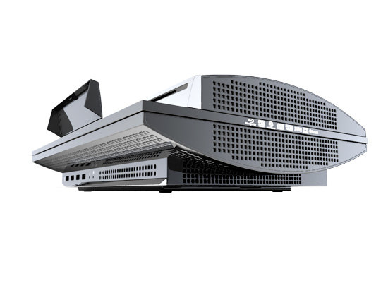 sony playstation console ps3 3d model