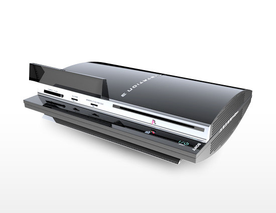 ps3 console 3d model