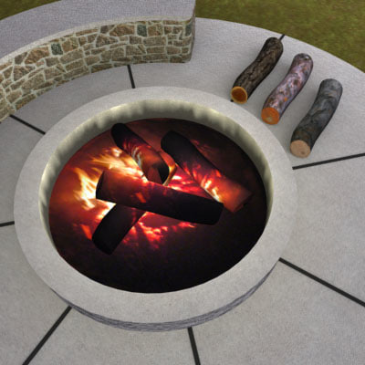 Fire Pit 3D Models for Download | TurboSquid