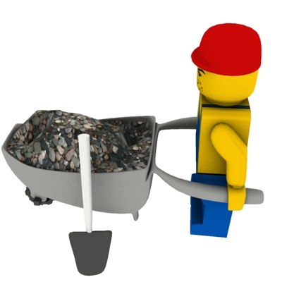 maya lego man