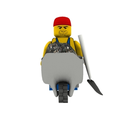 maya lego man