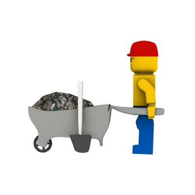 maya lego man