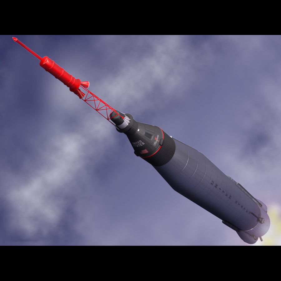 nasa mercury 6 friendship 3d model