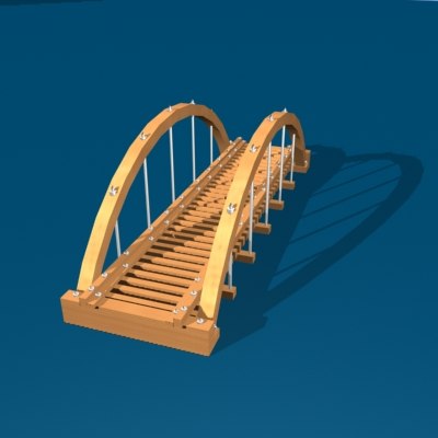 3d arch bridge