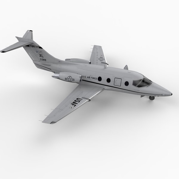 t-1 jayhawk sets jet 3d model
