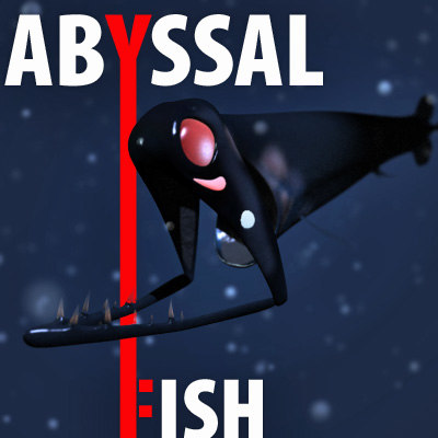 Abyssal Fish - Stoplight Loosejaw 3D-Modell - TurboSquid 315800
