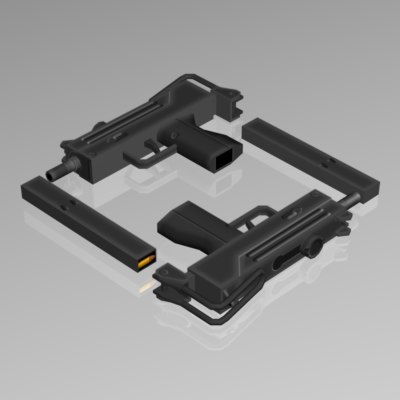 3d 380 acp smg model