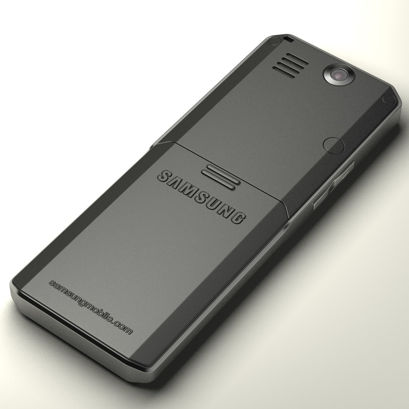 3d samsung sgh-z150 cell phone model