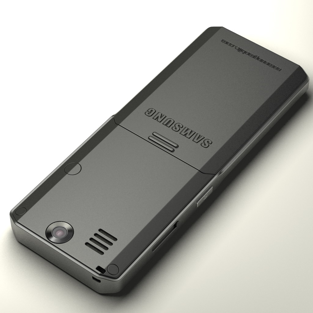 3d samsung sgh-z150 cell phone model