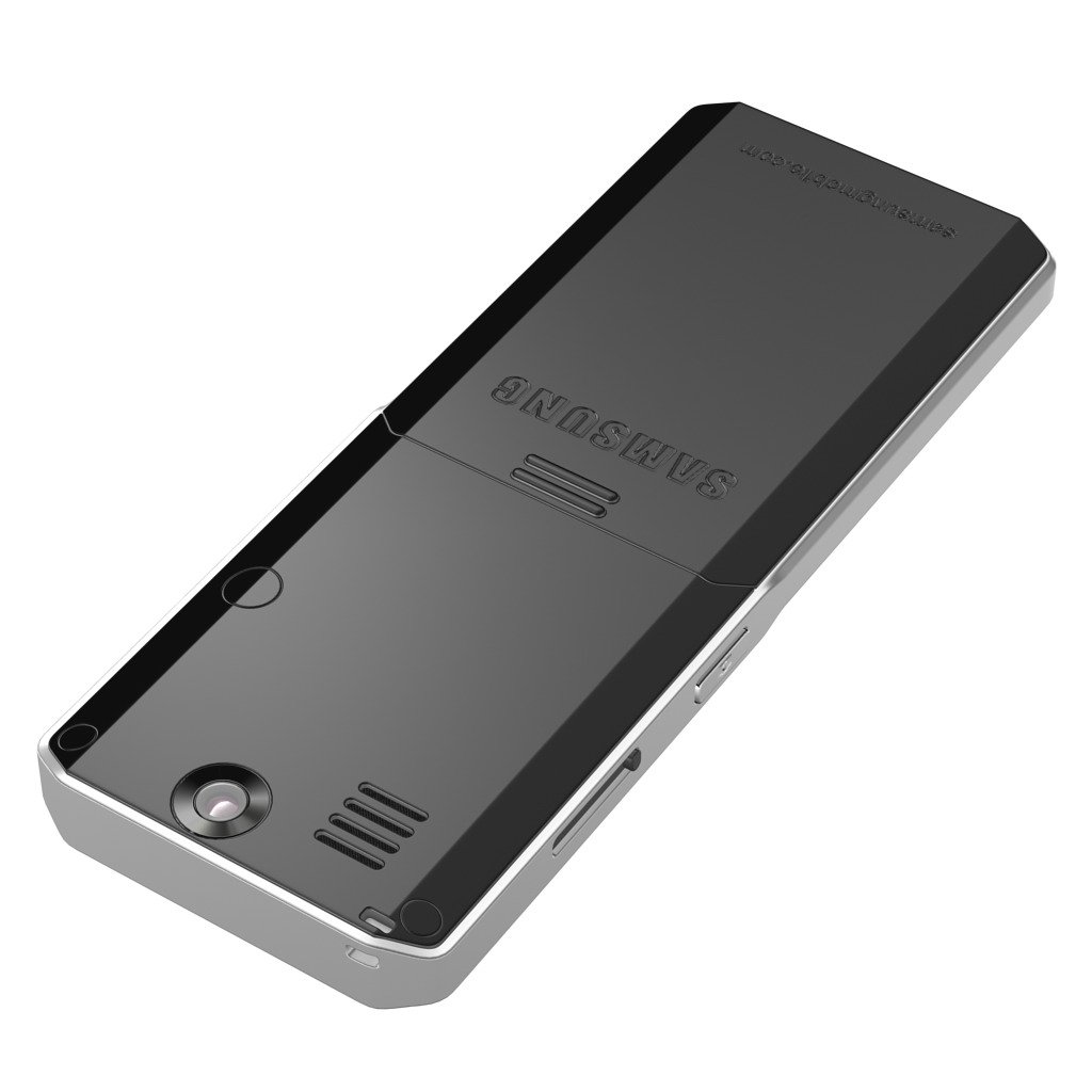 3d samsung sgh-z150 cell phone model