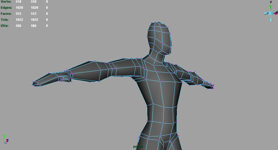 base mesh 3d model