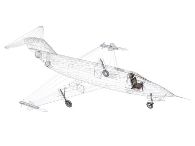 3d model saunders roe sr53
