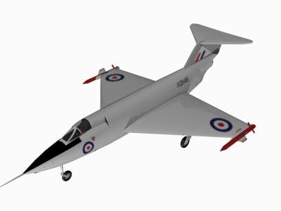 3d model saunders roe sr53