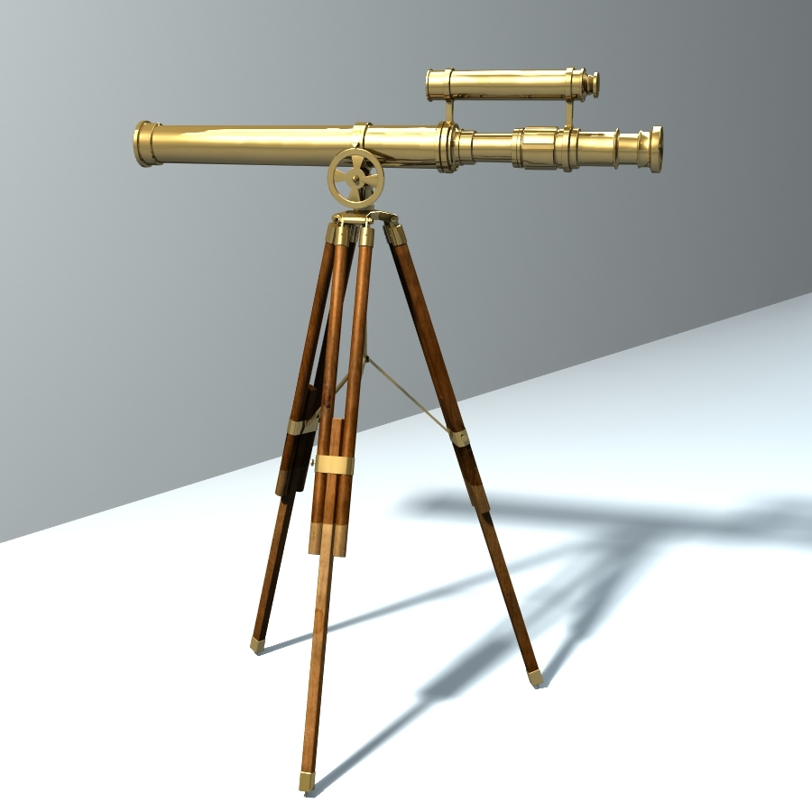 telescope 3d model