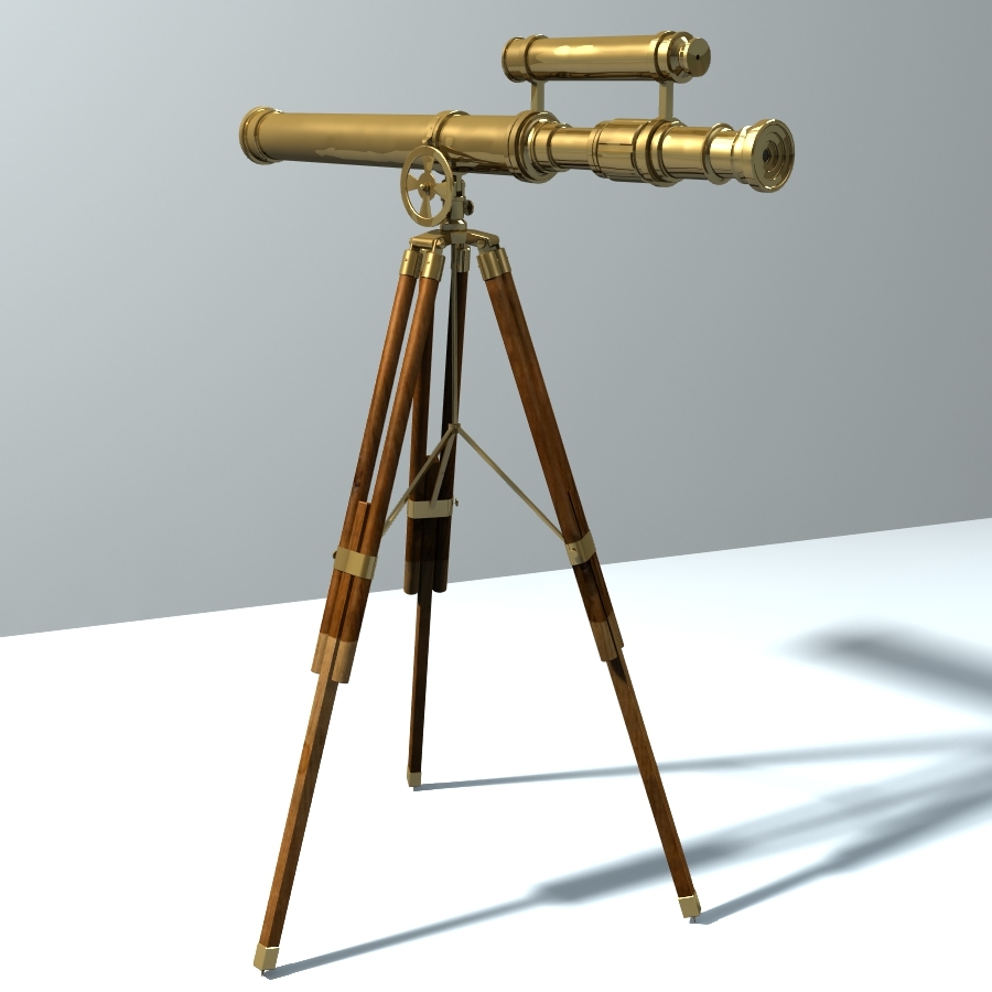 telescope 3d model