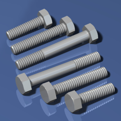 Free 3D Bolts Models | TurboSquid