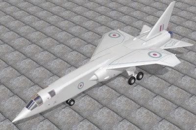 3d bac tsr2 model