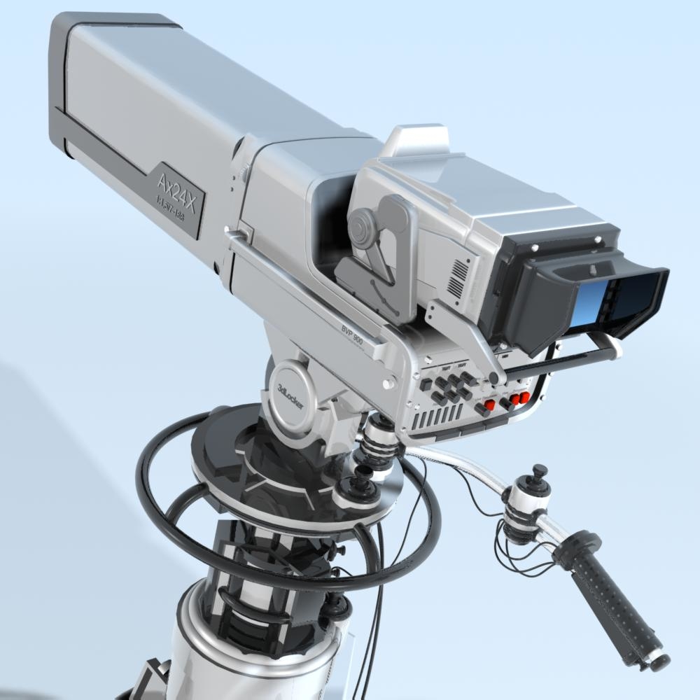 professional broadcast camera sony 3d max