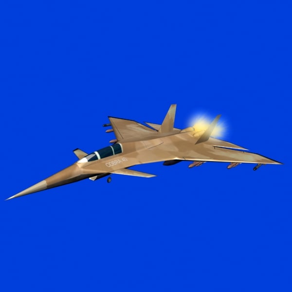 3D модель COBRA Fighter - TurboSquid 318388