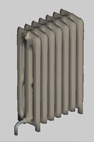 3d rocket ship model