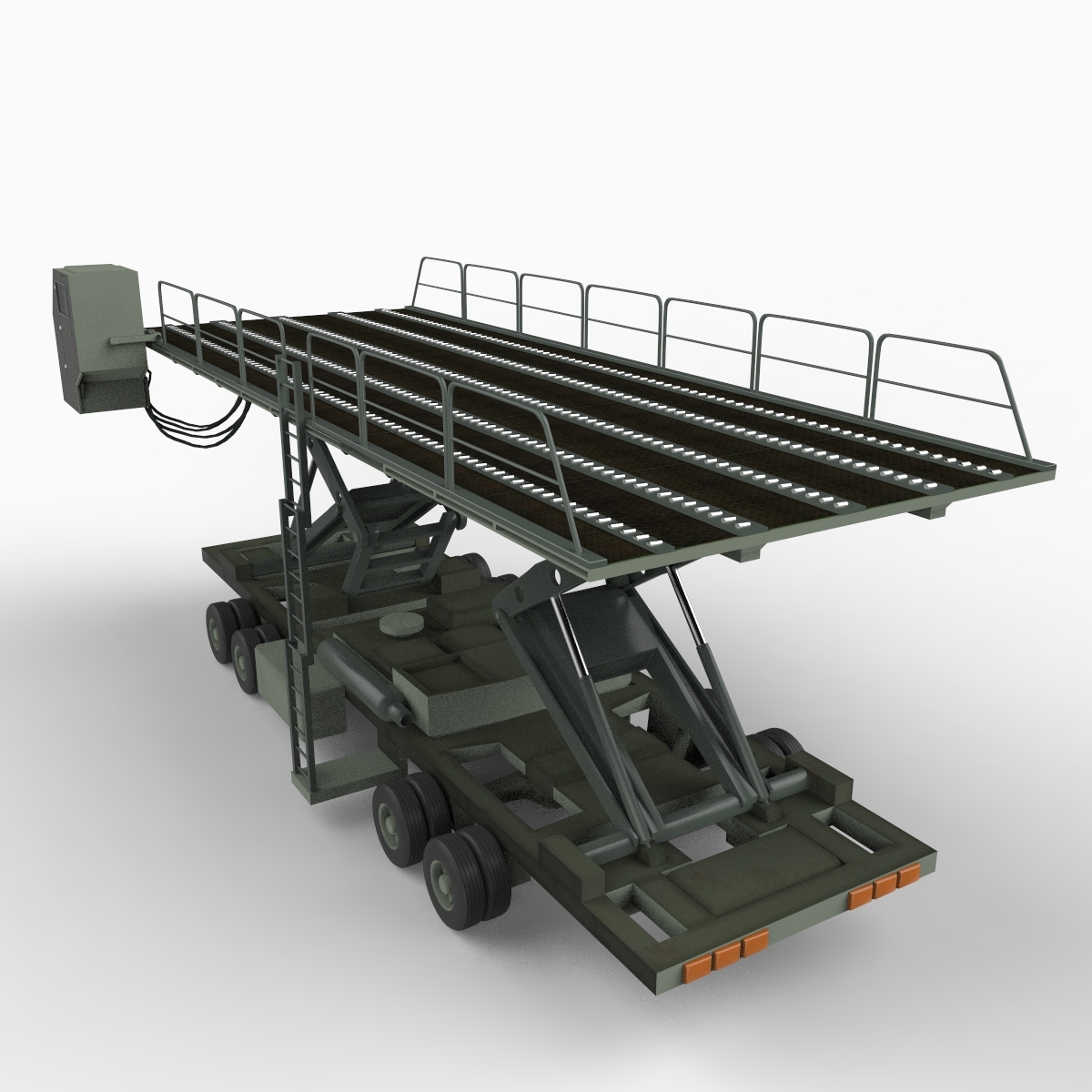 oshkosh 40k loader 3d max