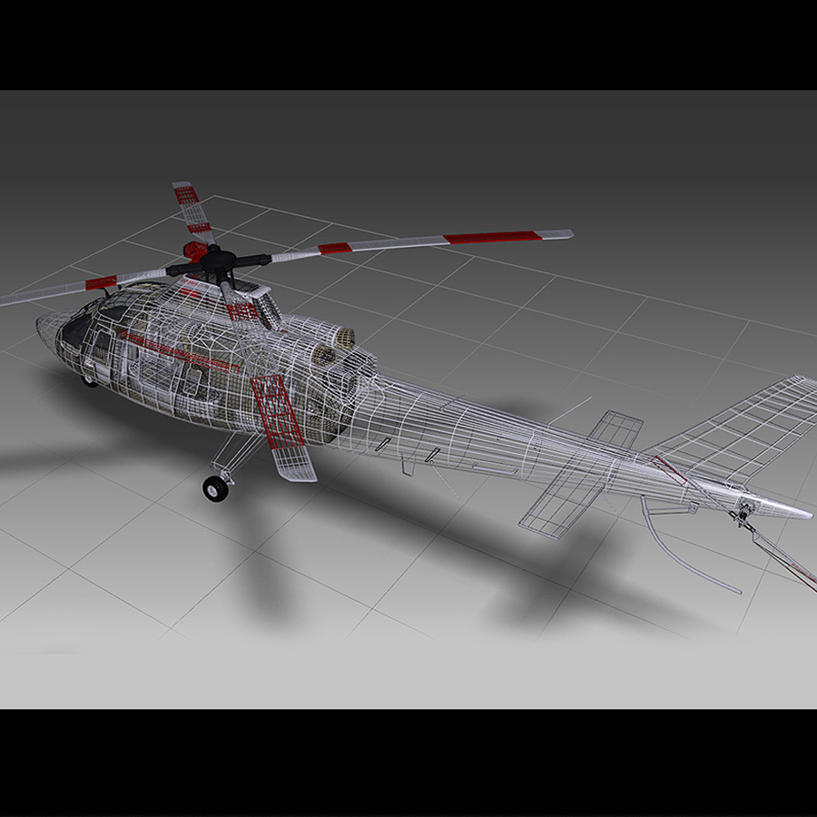 3d agusta a109 model
