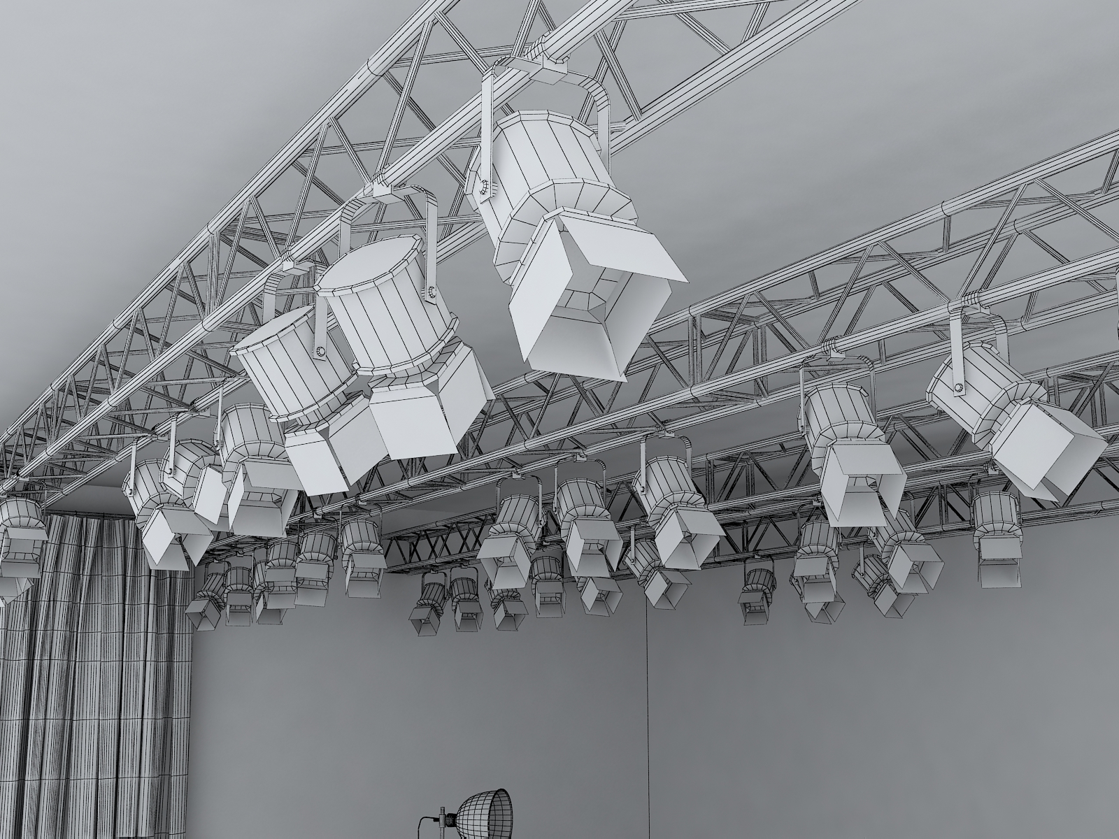 3ds max studio light