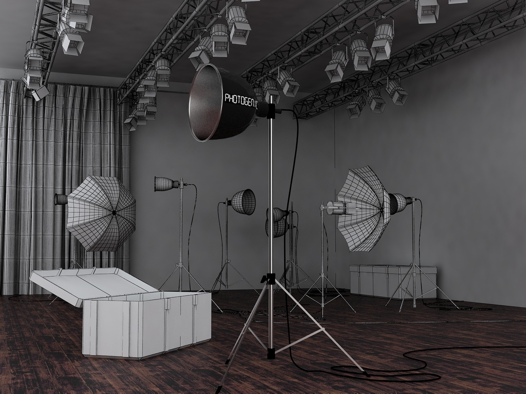 3ds max studio light