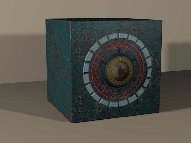 3d daemon box magical