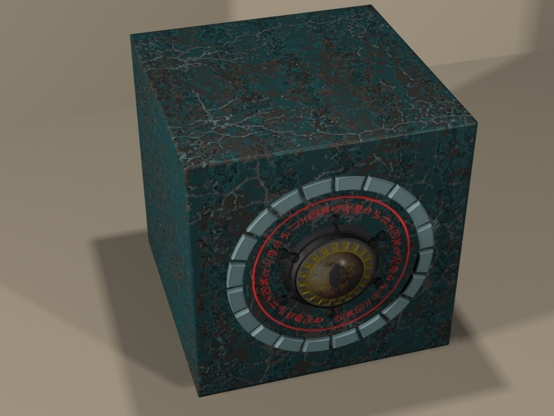 3d daemon box magical