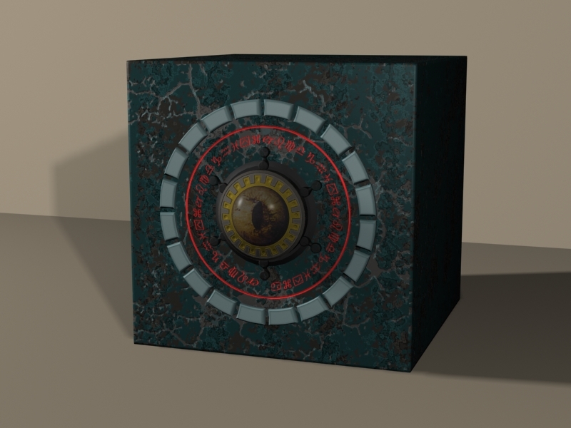 3d daemon box magical
