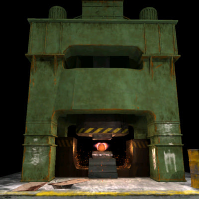 3d model drop hammer factories