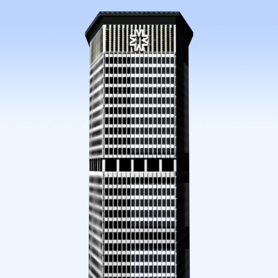 3d metlife center buildings model