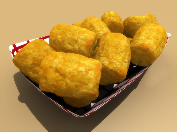 modelo 3d Tater Tots - TurboSquid 321302