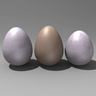 Blender Egg Models | TurboSquid