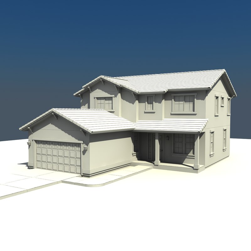 house set 3ds