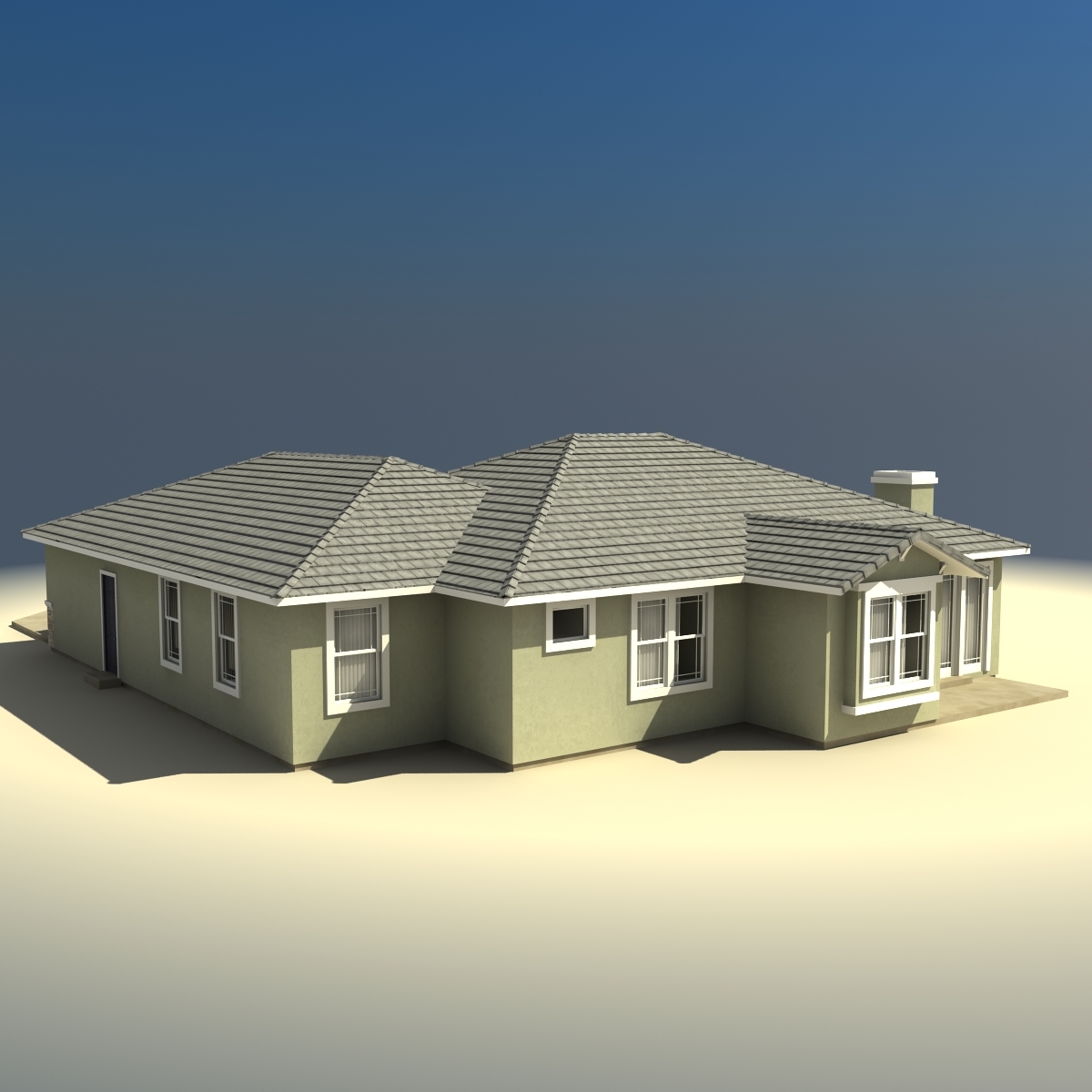house set 3ds