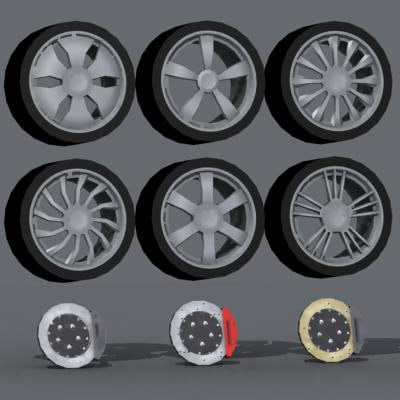3d alba wheels